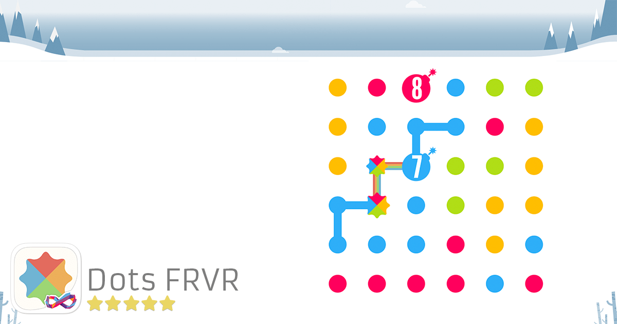 Play Dots FRVR - Connect the dots in this fun free puzzle game